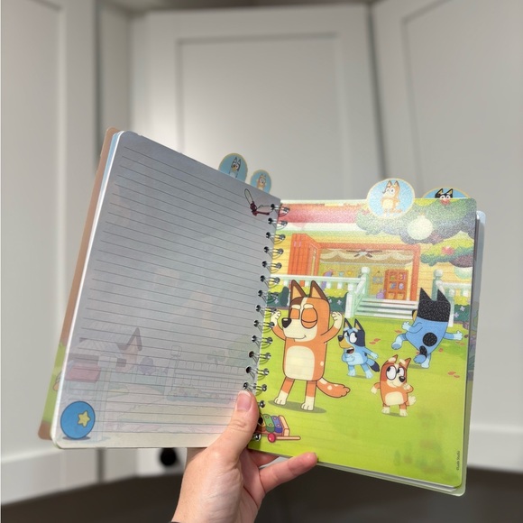 Bluey | Office | Bluey 96 Sheet Tab Journal | Poshmark